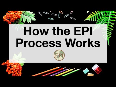 Webinar: How the EPI Process Works 12.7.21