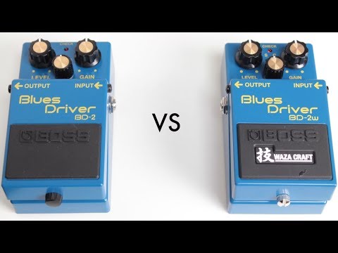 Boss BD-2W Blues Driver Waza Craft - ranked #13 in Overdrive Pedals ...