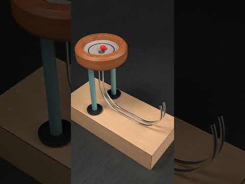 Perpetual motion machine made in blender | Motion design for fun.