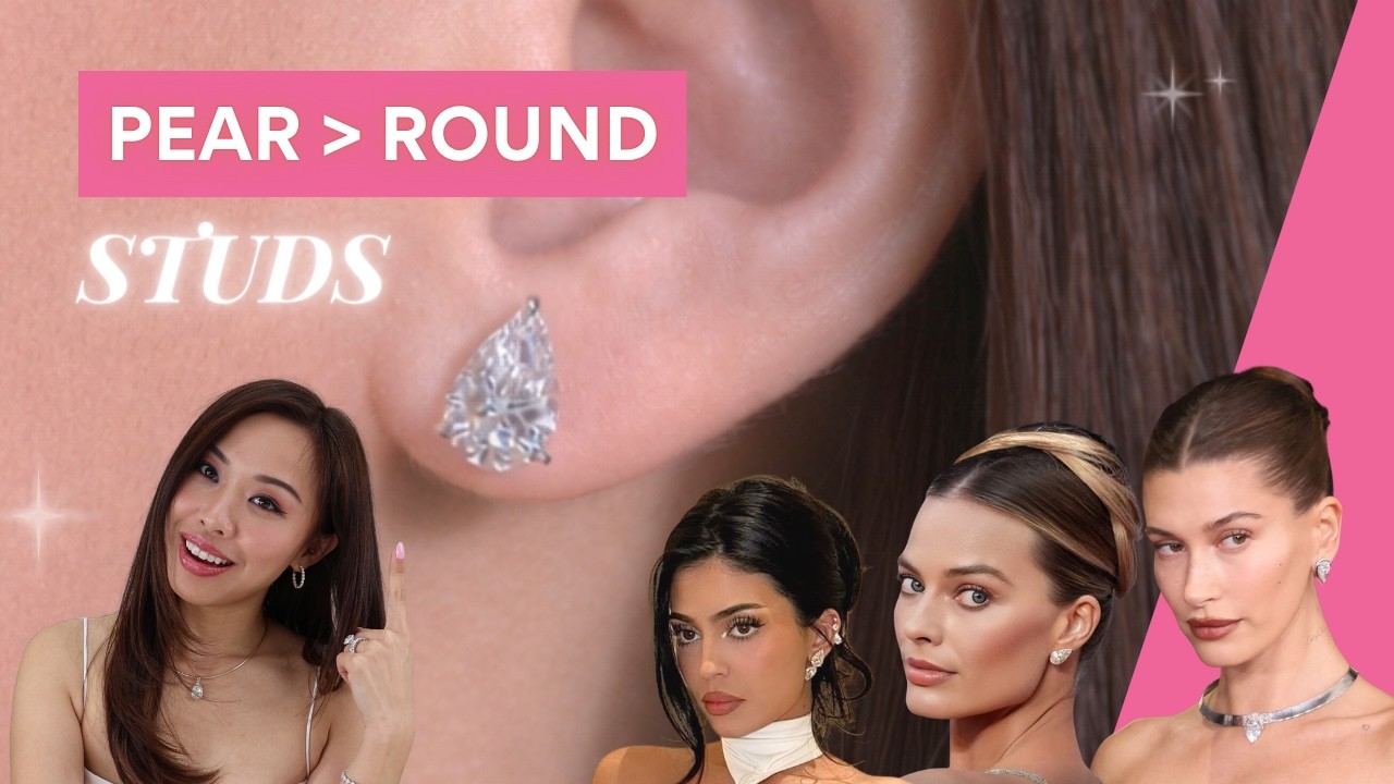 How to Choose Diamond Stud Earrings (Round vs Pear vs Oval vs Emerald)