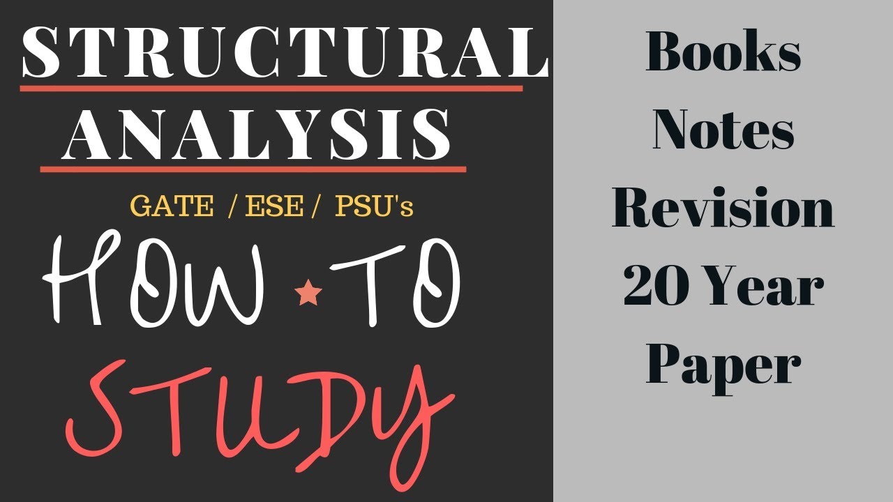 How to Study  Structural Analysis for Competitive Exams