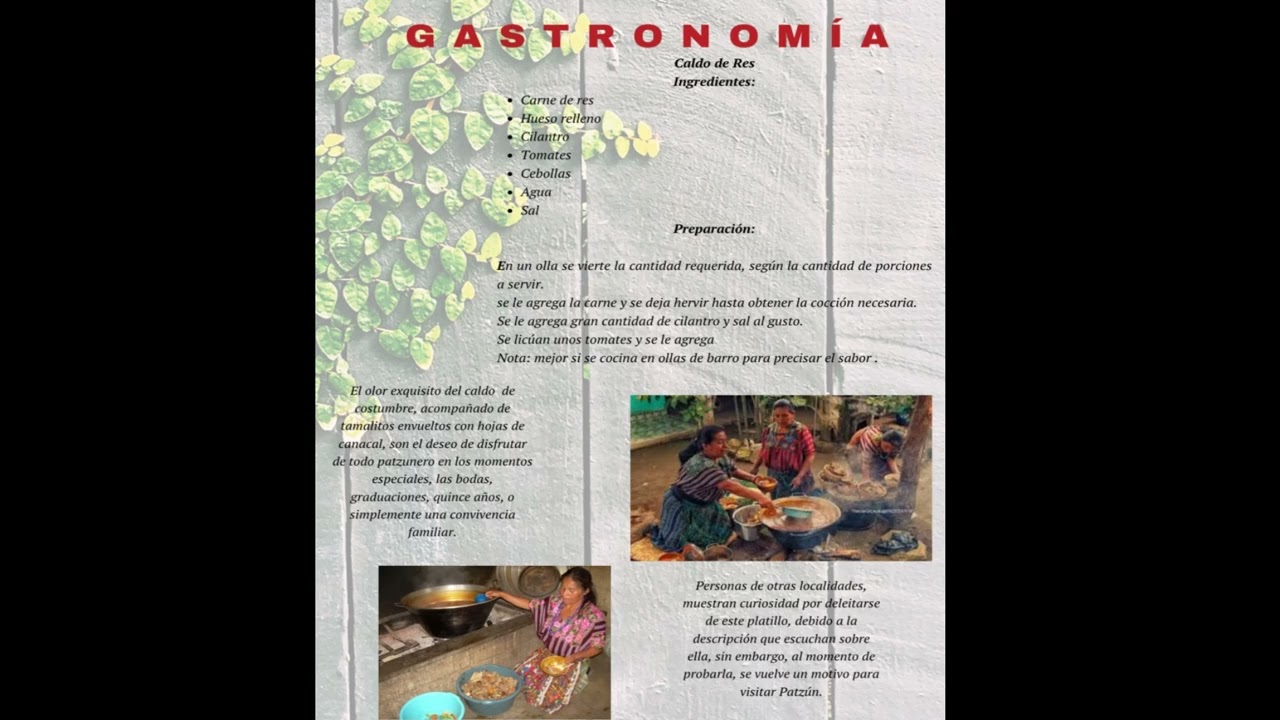 Datos sobre el Municipio de Patzún, Departamento de Chimaltenango, Guatemala.