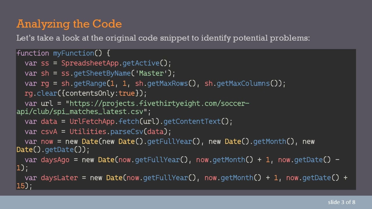 Fixing Date Filtering Errors in Google Sheets with Google Apps Script