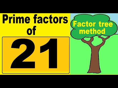Prime factors of 21.