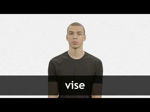 How to pronounce VISE in American English
