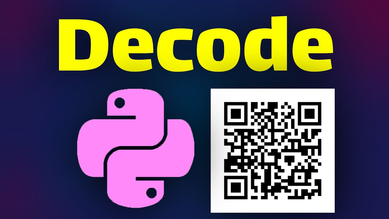 How to Decode QR Code in Python