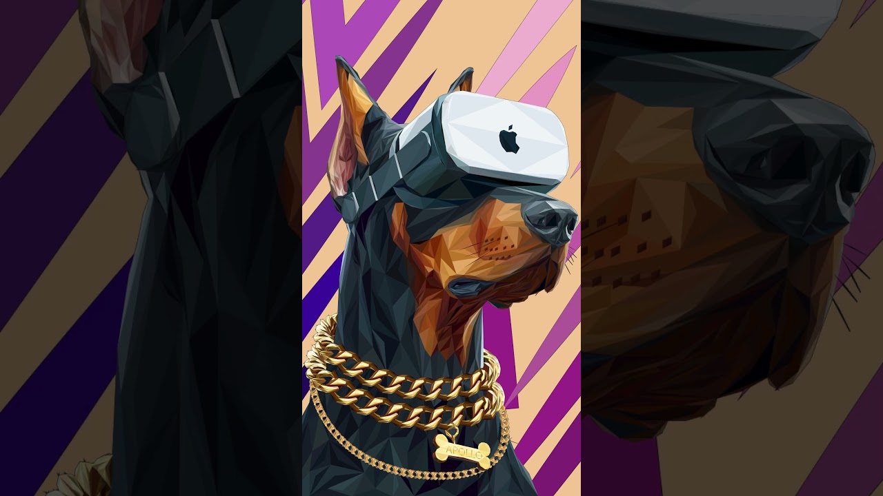 Doberman Futuristico 🥽 Digital Animation