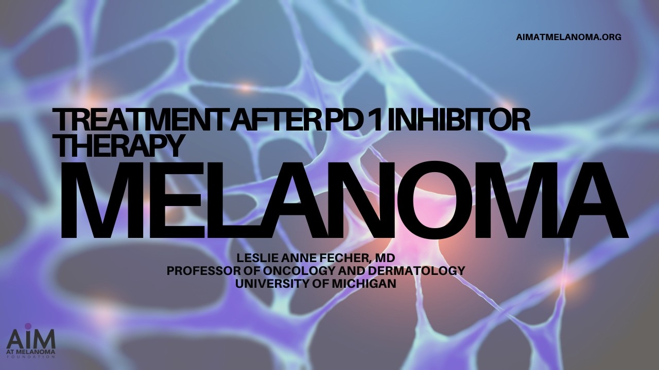 Treatment After PD 1 Inhibitor Therapy