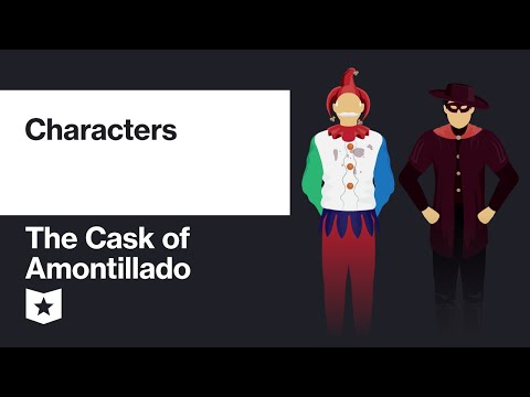 The Cask of Amontillado by Edgar Allan Poe | Characters