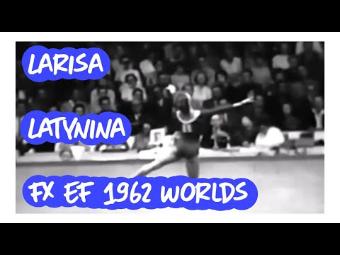 Larisa Latynina - FX EF - 1962 World Gymnastics Championships
