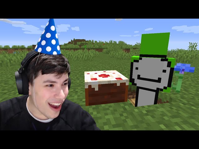 "Happy Birthday George!": Minecraft streamers Dream, Quackity ...