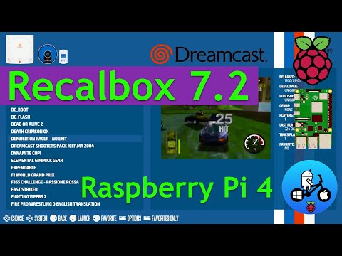 Recalbox 7.2. Raspberry Pi 4. All in one Retro Gaming.