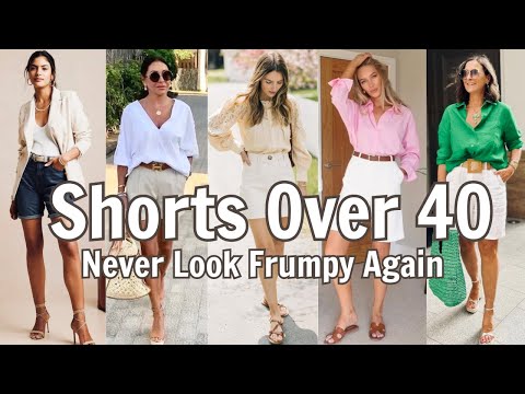 5 Shorts Styling Secrets Every Woman Over 40 Needs to Know