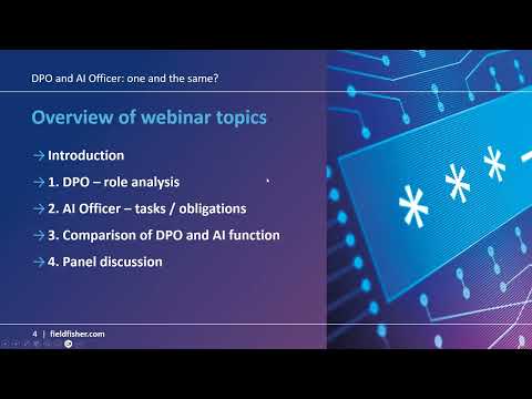 DPO and AI Officer: one and the same?