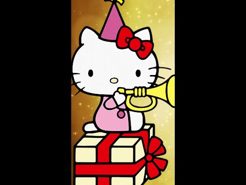 Hello Kitty Inspired Happy Birthday Background Music #shorts #tiktok