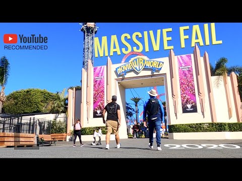 Massive FAIL | Movie World Reopens 2020 | Gold Coast