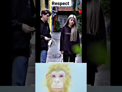 Respect 🫡 Monkey Face Meme 🤣 #reaction #react #respect #memes #funny #fyp #comedy #shorts #short