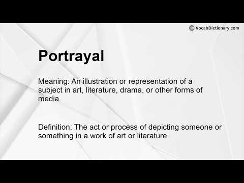 Portrayal Meaning
