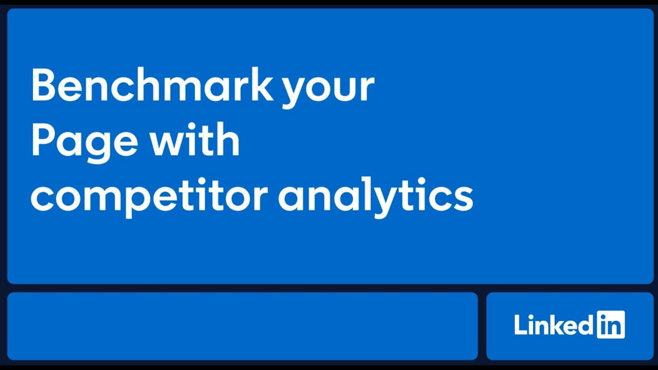Benchmark your Page with competitor analytics
