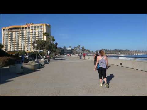 Ventura Beach Bike Path ("Omer Rains Trail") Scenes