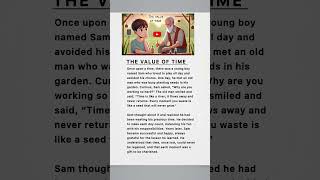 The value of time || English moral story || English short story  ????