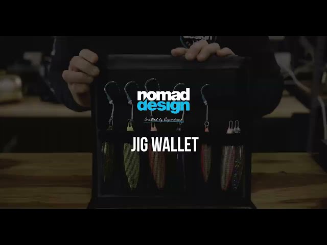 NOMAD DESIGN Jig Wallet, Charcoal