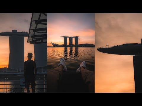 Photography Sunrise Mission at Marina Bay Singapore