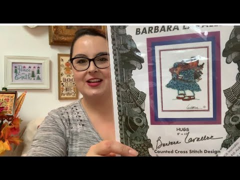 Flosstube104 🧵Quilted Raven Alaska Cross Stitch Kit, Haul & Husky Quilt ❄️ Happy Mail + WIPS