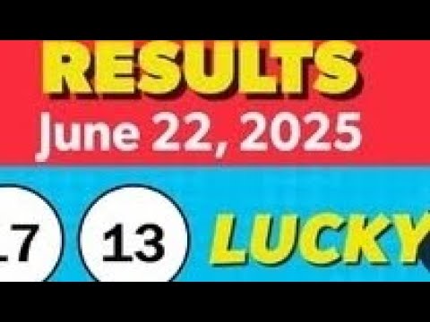 GONEW LOTTERY results 22.6.2025 Sunday night LUCKY6 HIT4 HIT3 HIT2 TODAY