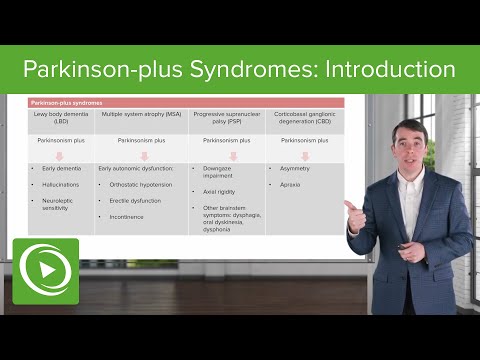 Parkinson-Plus Syndromes: Introduction | Lecturio