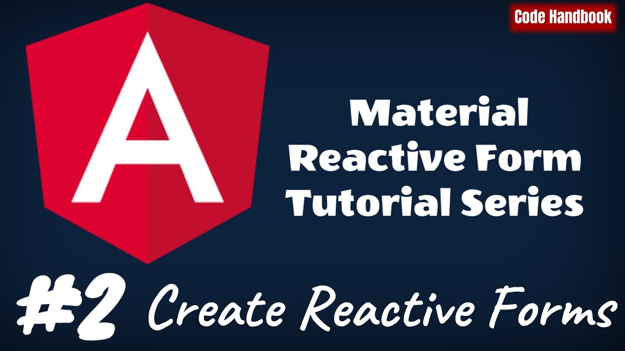 How To Create Angular Material Reactive Forms