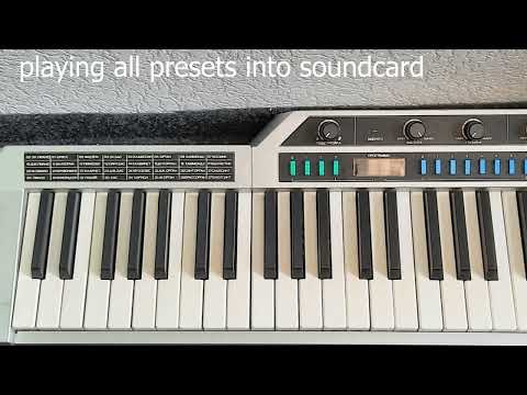 Formanta Mini - vintage soviet rare poly keytar synth demo | Reverb