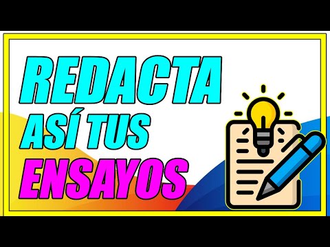 EJEMPLO DE ENSAYO #14 (EXPLICANDO CÓMO REDACTAR ENSAYOS CORRECTAMENTE CON EJEMPLO TEXTUAL)