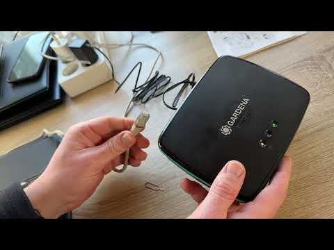 Gardena Smart System Gateway Update with LAN cable and Internet access (Router/Repeater) Instruct...