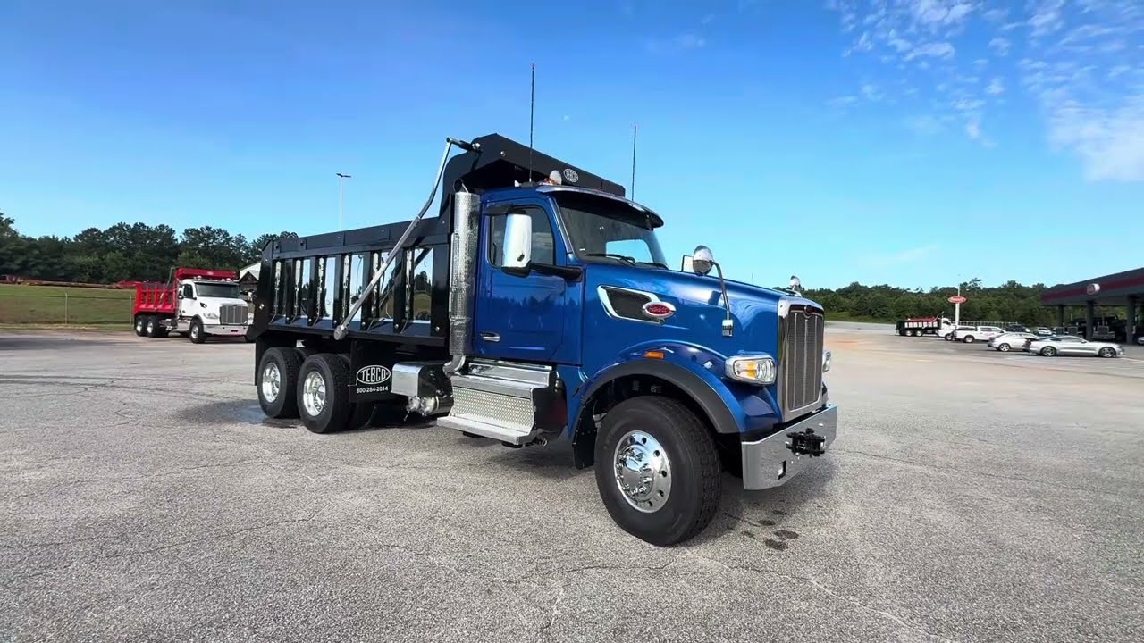 SOLD!! 2026 Peterbilt 567 tandem dump trucks Cummins, Allison automatic #peterbilt #dumptruck