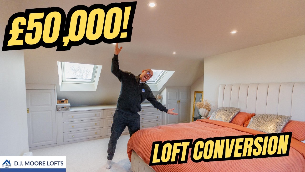£50,000 FINISHED Dormer Loft Conversion! DJ Moore Lofts!