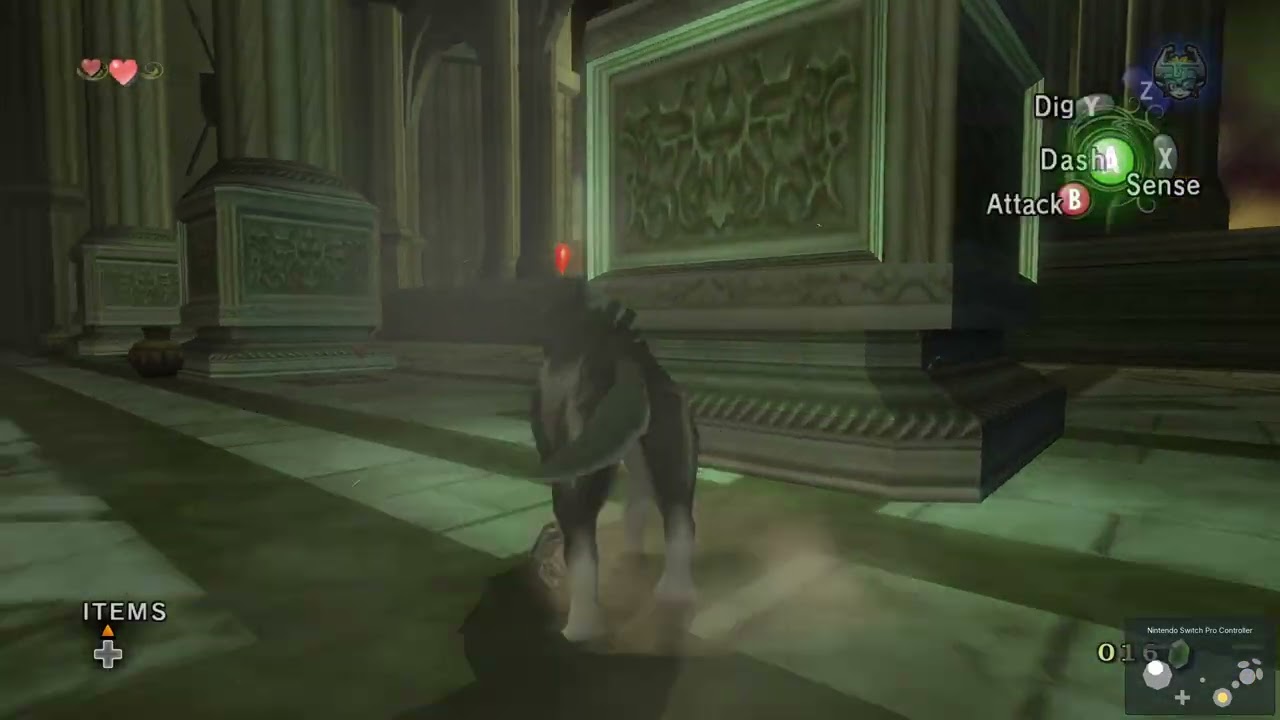 Dusklight - Zelda's Puppet As Wolf Link