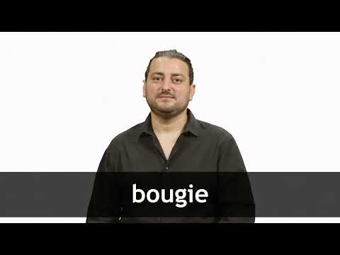 How to pronounce BOUGIE in French