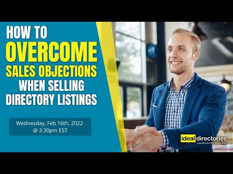 How to Overcome Sales Objections When Selling Directory Listings