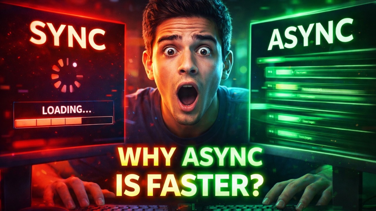 STOP Writing Slow Code! Learn Async vs Sync in Python | 2026