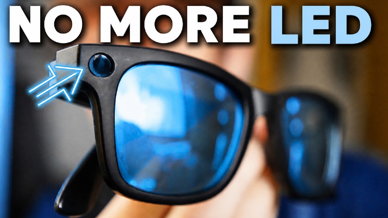 NEW 2026 Ray Ban Meta Remove LED Light Accessory WORKS!
