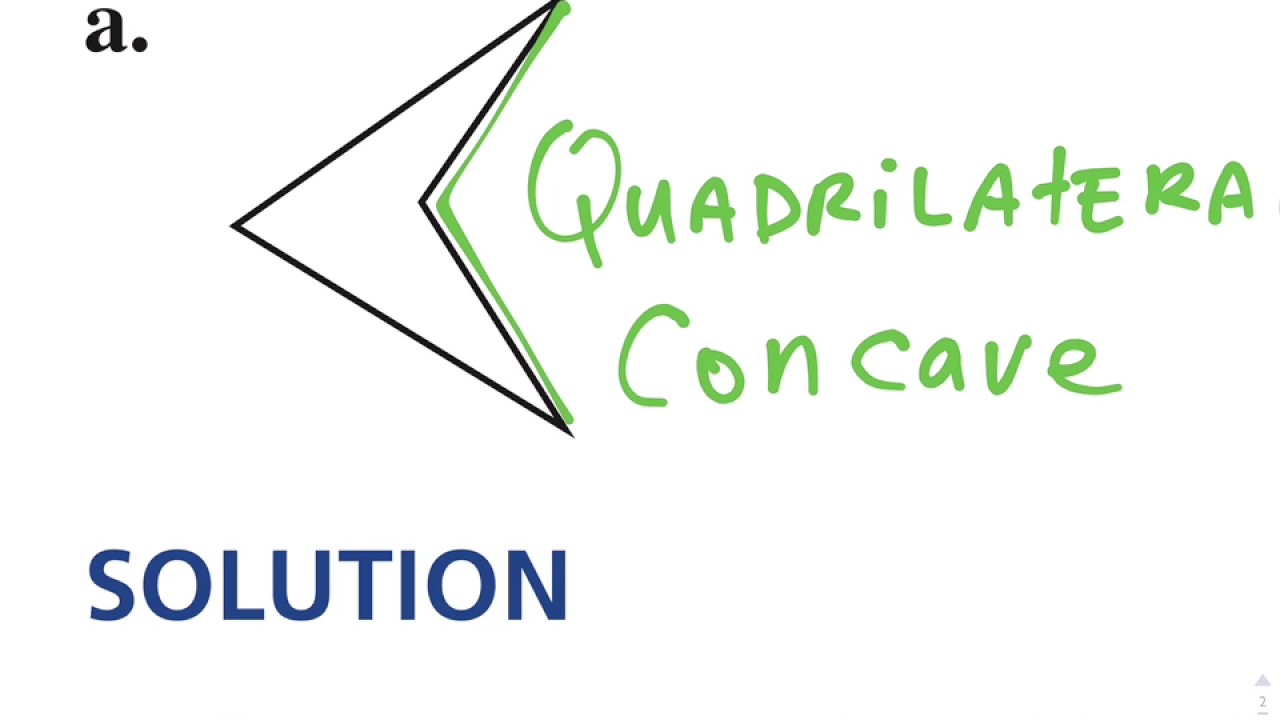 Assignment #2 Notes On Classifying Polygons