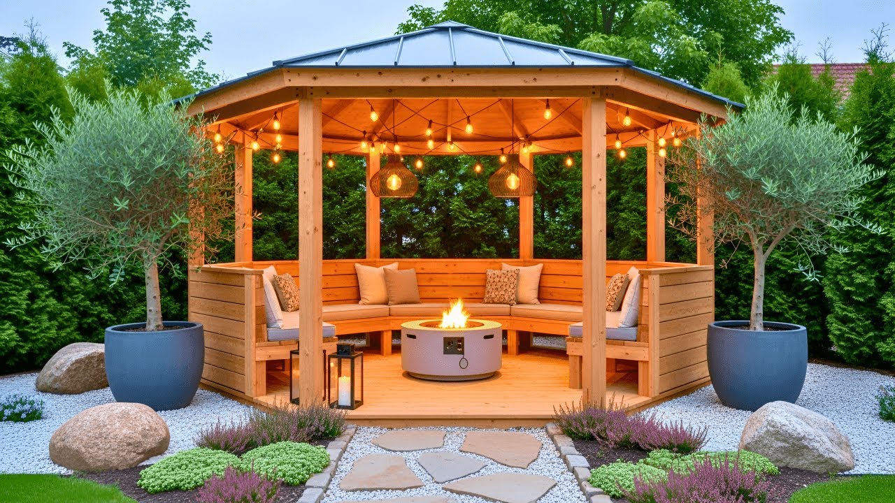 Stunning Gazebo Designs You’ll Love: Modern & Rustic Garden Gazebo Ideas To Elevate Your Backyard