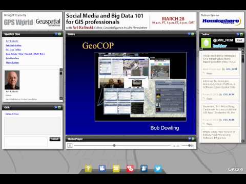 Social Media and Big Data 101 for GIS Professionals