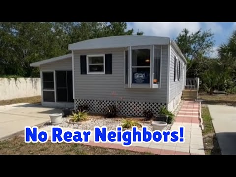Nicely Updated Osprey Florida Mobile Home For Sale (low lot rent)!