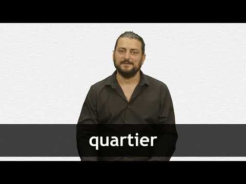 English Translation of “QUARTIER” | Collins French-English Dictionary