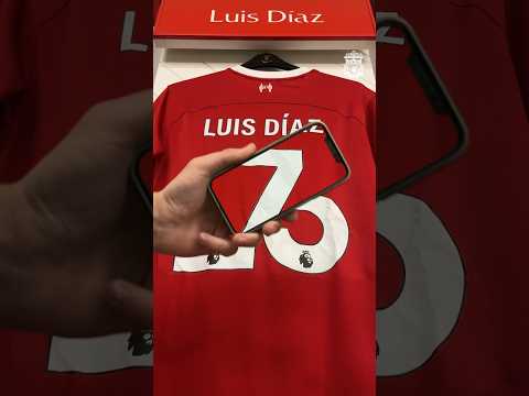 π¨ Brand new number 7οΈβ£ #LFC #Shorts #LuisDiaz