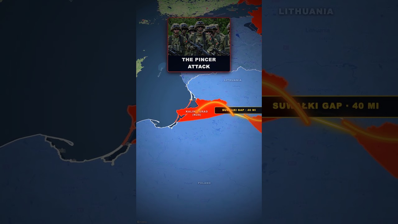 NATO's Most Dangerous 40 Miles — The Suwałki Gap Explained