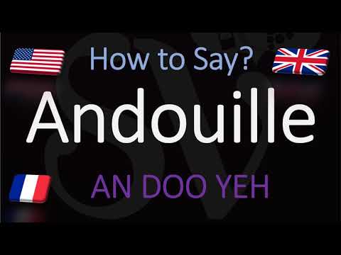 How to Pronounce Andouille? (CORRECTLY) French Cajun Sausage