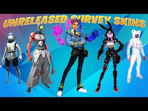 Fortnite Survey Skins Showcase